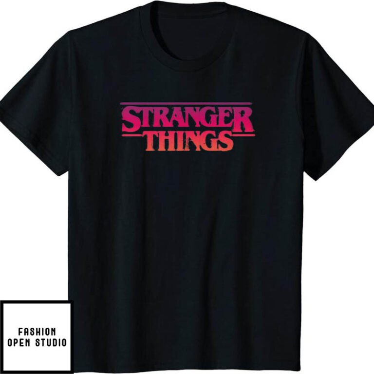Stranger Things Day Retro Poster T-Shirt