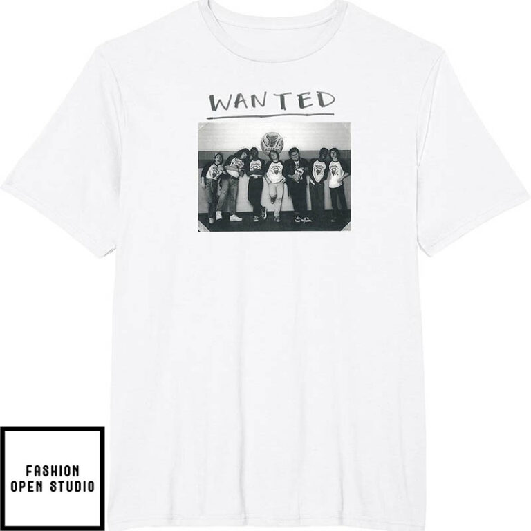 Stranger Things 4 Hellfire Club Wanted Poster T-Shirt