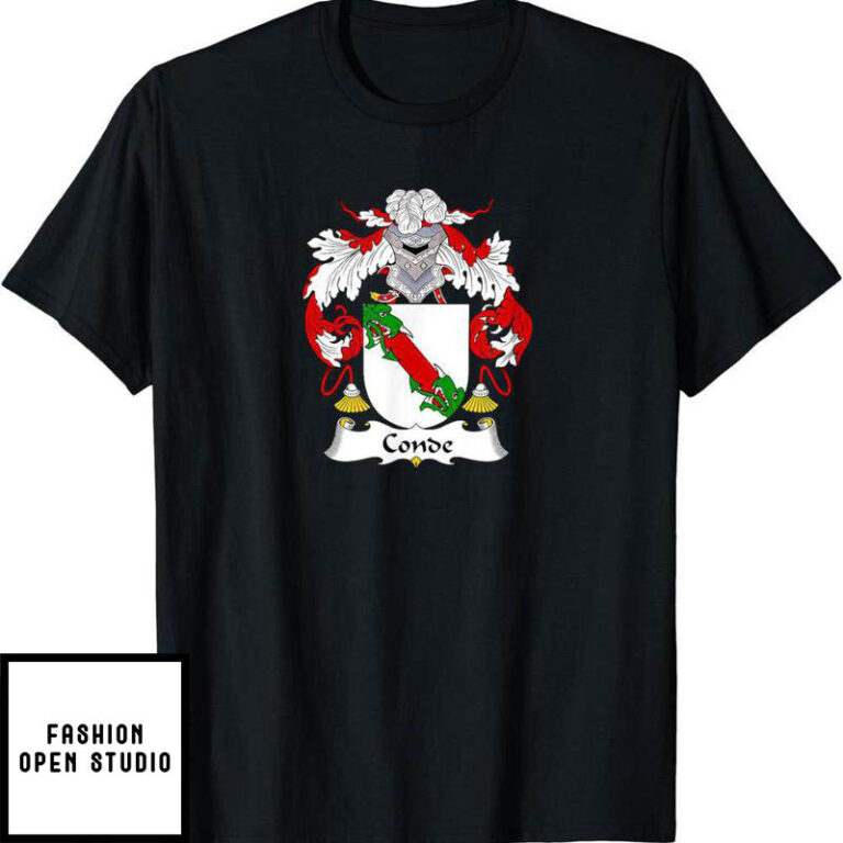 El Conde T-Shirt Conde Coat Of Arms Family Crest