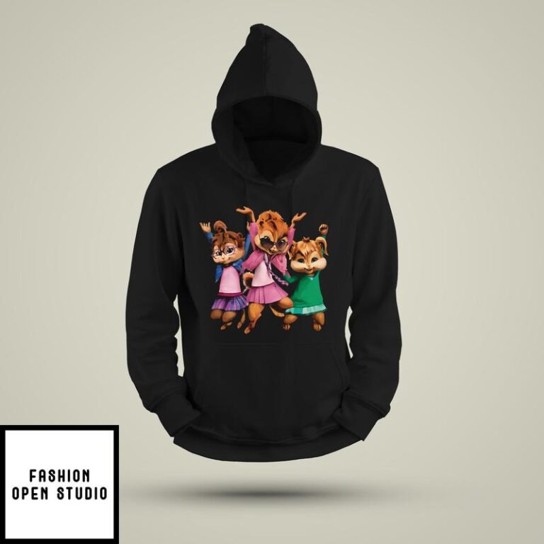 Alvin And The Chipmunks Hoodie The Ladies Chipmunk