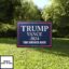 Trump Know Your Parasites Deer Tick Dog Tick Luna Tick Yard Sign