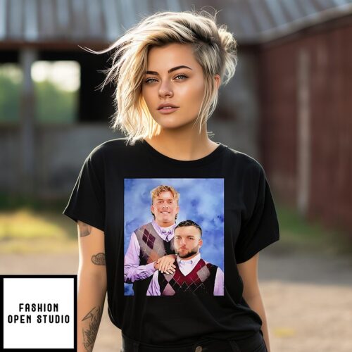 Step Brothers Jaxson Dart And Cam Skattebo T-Shirt