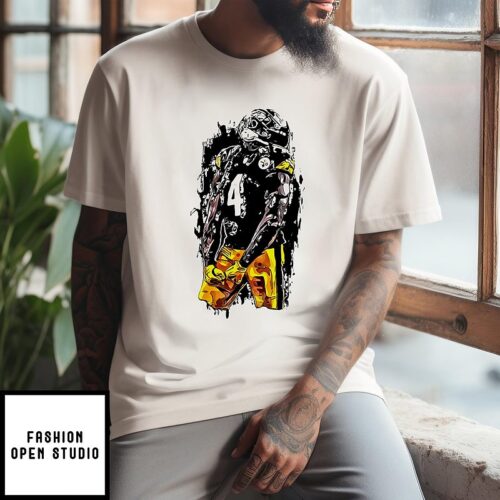Zecharius Metcalf Metcalf Pittsburgh Steelers Black And Gold Dk T-Shirt